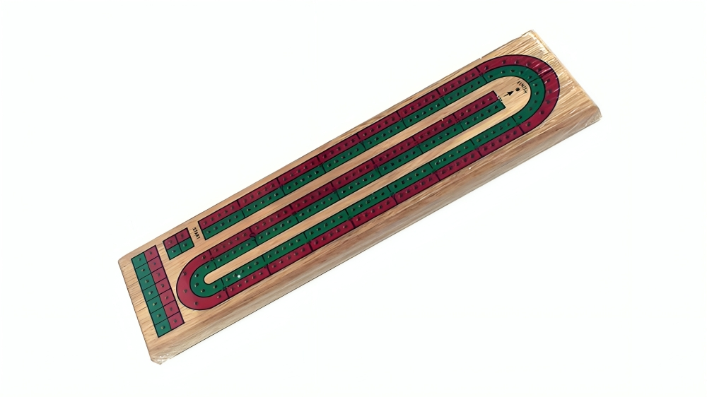 Cardinal Games 2 Track Cribbage Wood Board Game | Harvey Norman