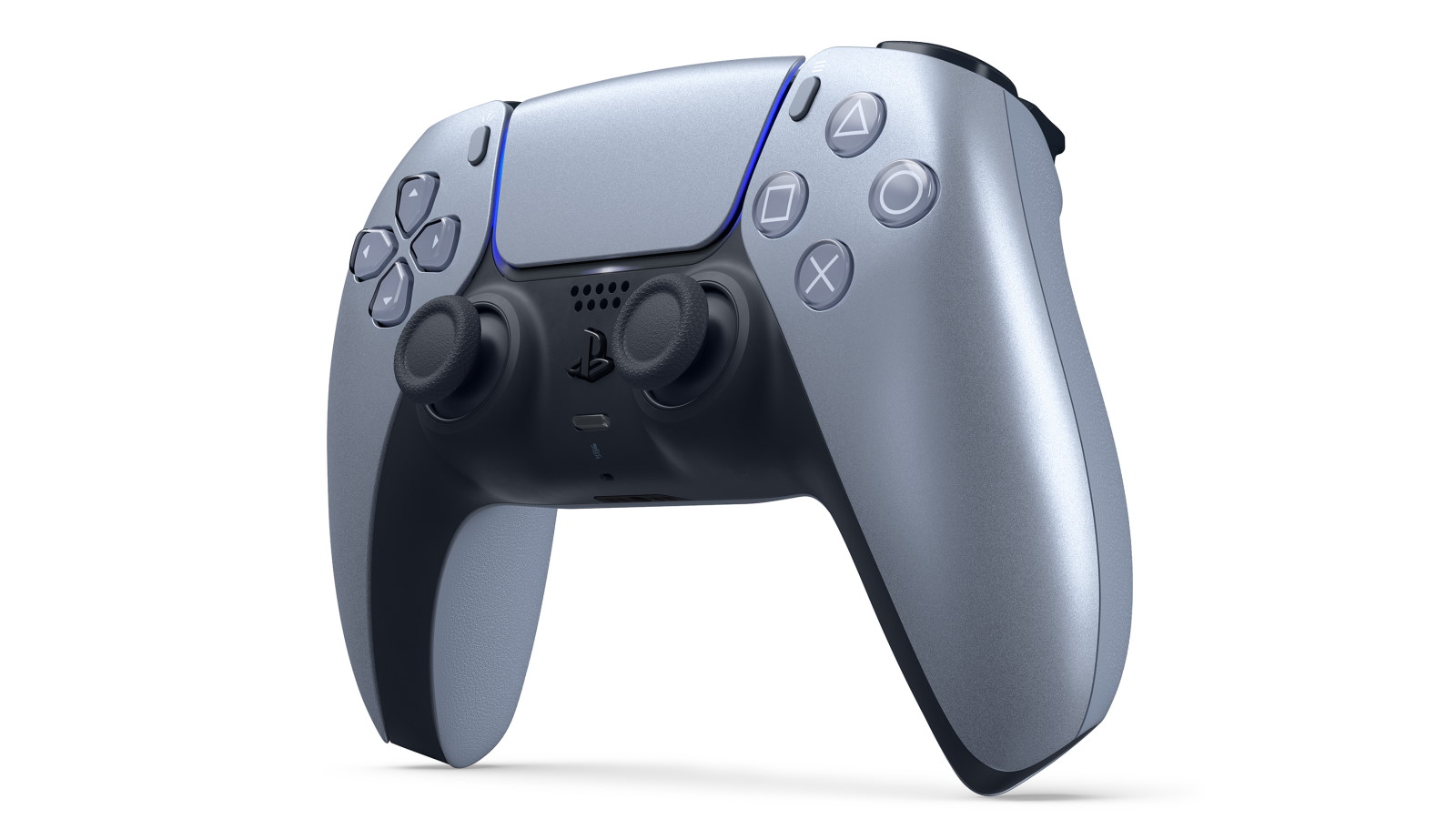 PS5 DualSense Wireless Controller - Sterling Silver | Harvey Norman