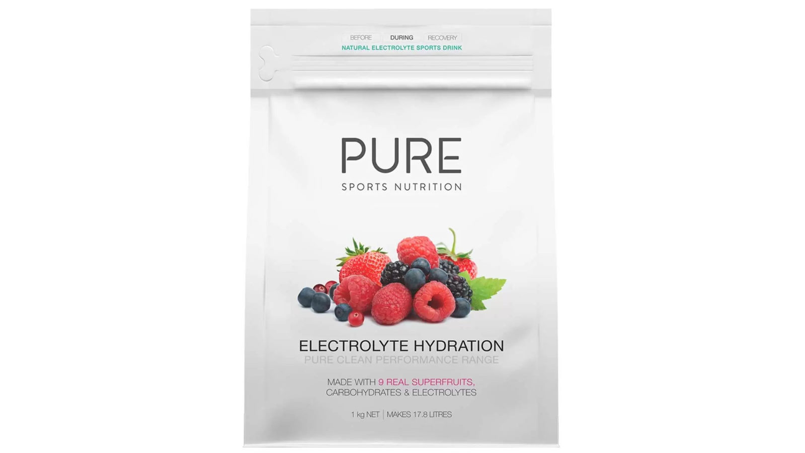 PURE Electrolyte Hydration Superfruits 1kg Drink Powder Sports ...