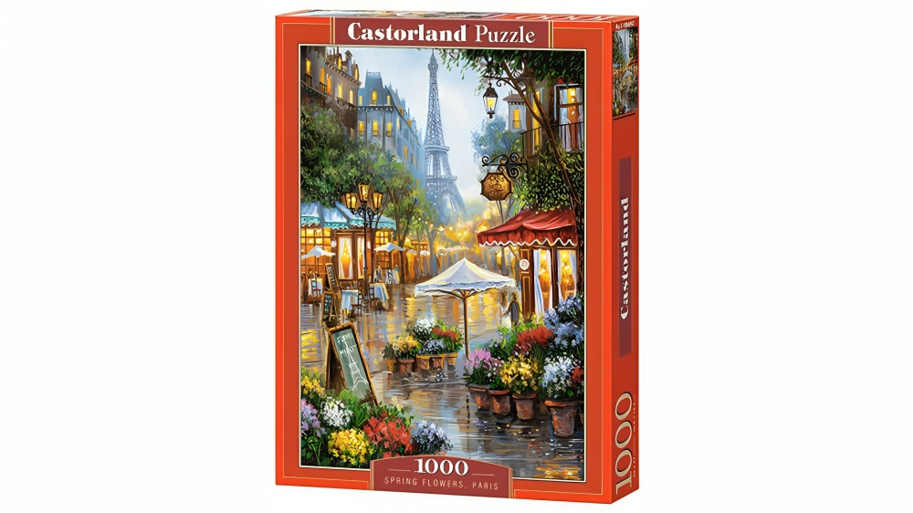 Castorland 1000 Piece Paris Jigsaw Puzzle - Spring Flowers | Harvey Norman