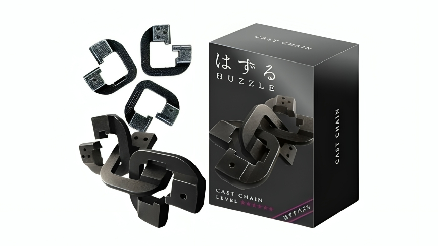 Hanayama L6 Cast Huzzle Brain Teaser Puzzle - Chain | Harvey Norman
