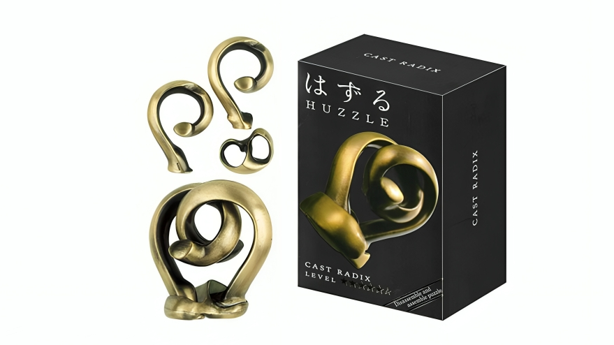 Hanayama L5 Cast Huzzle Brain Teaser Puzzle - Radix | Harvey Norman