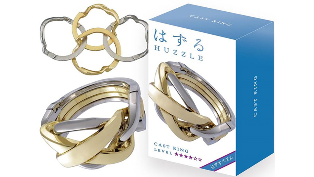 Hanayama L4 Cast Huzzle Brain Teaser Puzzle - Ring | Harvey Norman