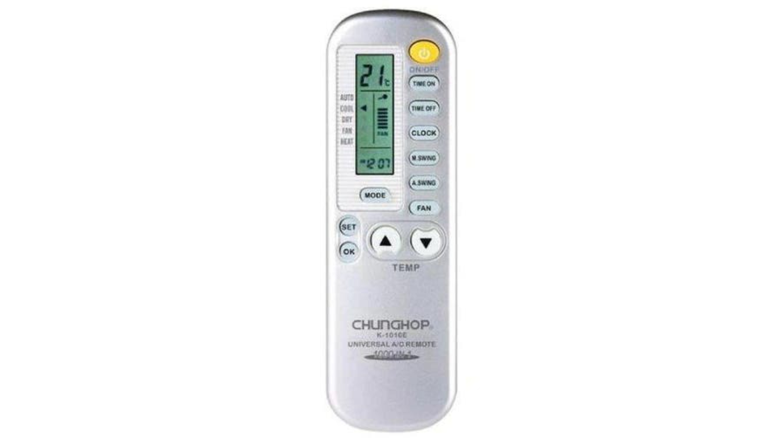 Chunghop Universal Air Conditioner Remote Control Replacement | Harvey ...
