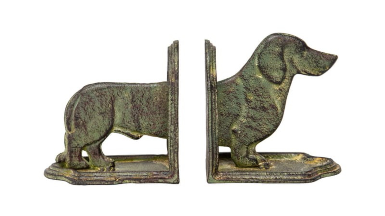 Artisan Homewares Cast-Iron Dachshund Bookend Set | Harvey Norman