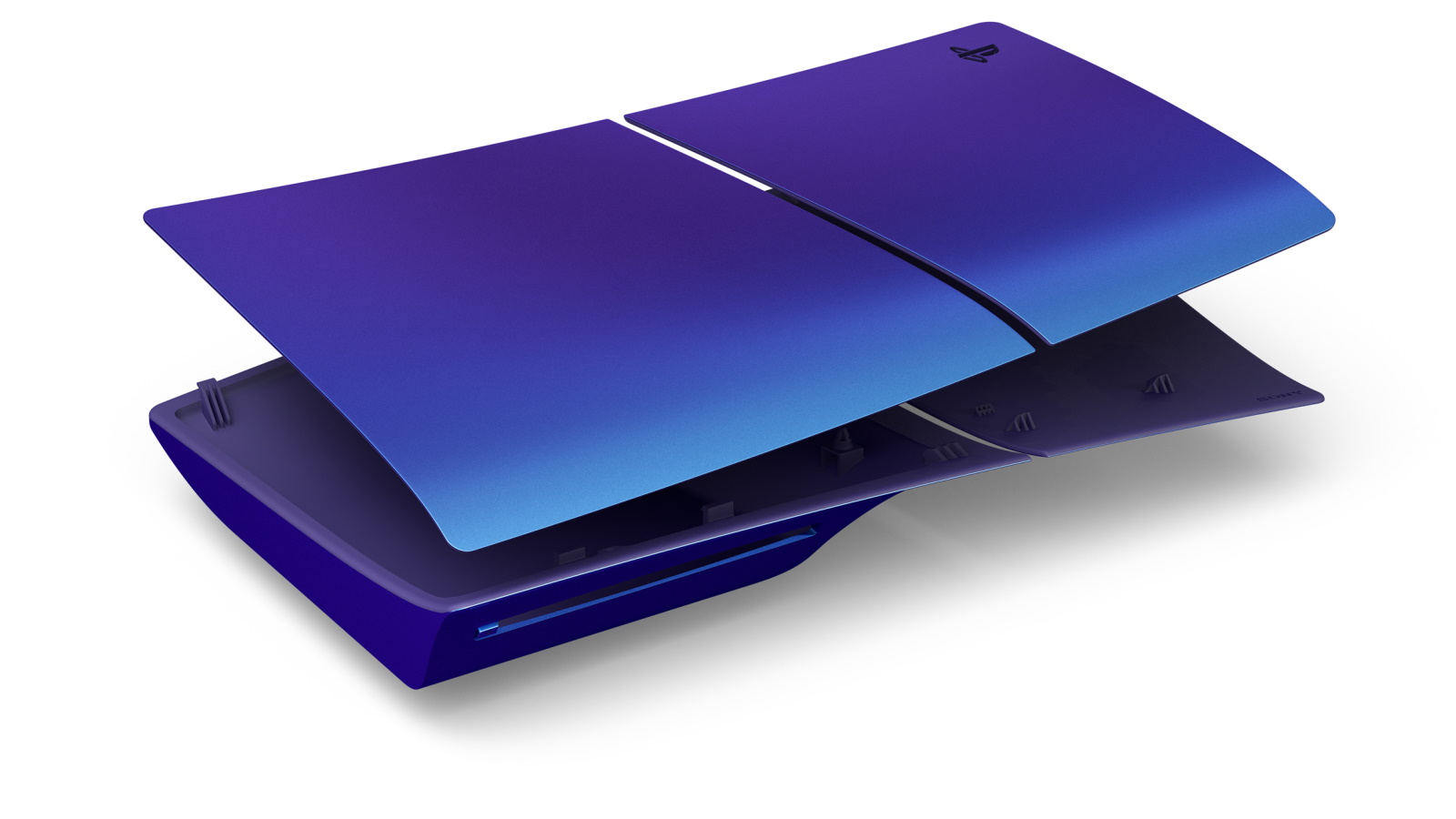 PS5 Slim Console Cover - Chroma Indigo | Harvey Norman