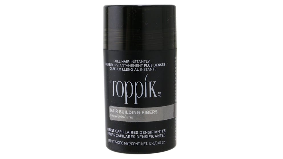 Toppik Hair Building Fibers Gray 12g 0 42oz Harvey Norman