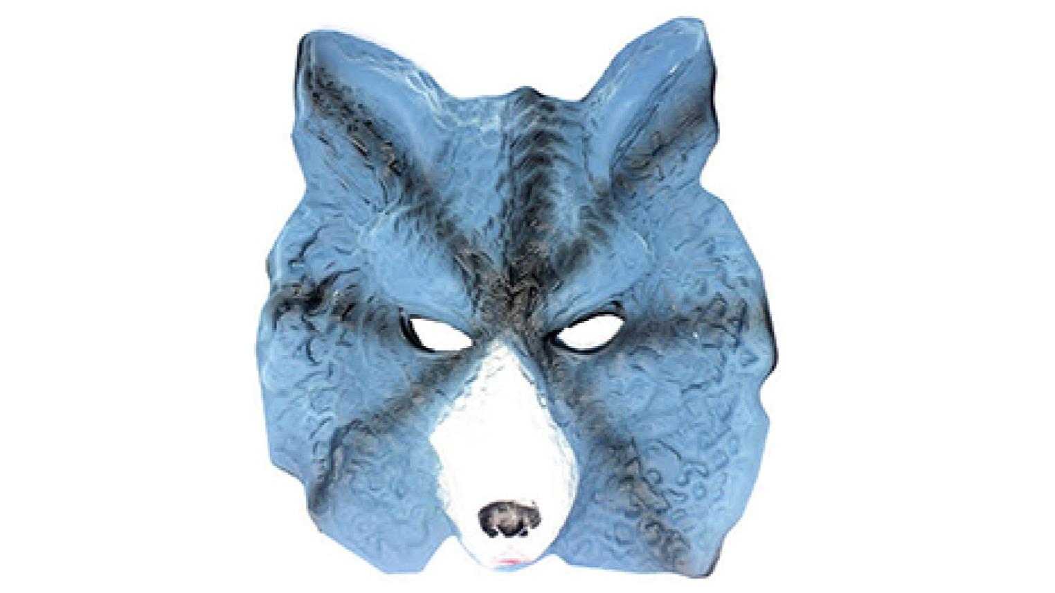 BR Costumes Halloween Head Face Mask - Wolf | Harvey Norman