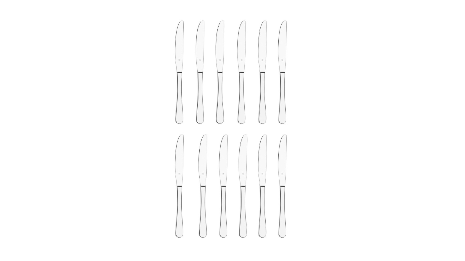 Tablekraft Luxor Stainless Steel Table Knives - Set of 12 | Harvey Norman
