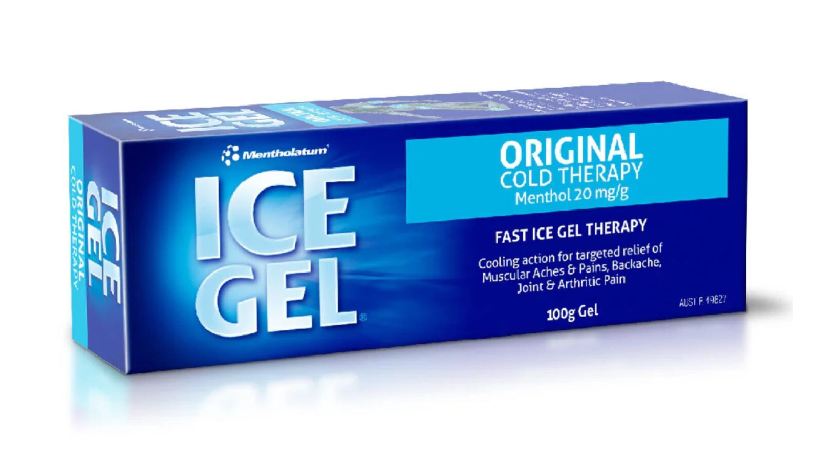 Mentholatum Ice Gel Therapy Pack of 3 Fast Acting Sports Recovery Pain ...