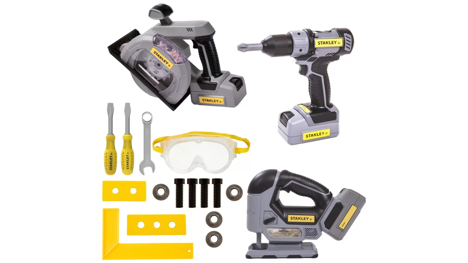 Stanley Jr 18 Piece Cordless Tradie Power Tool Set | Harvey Norman