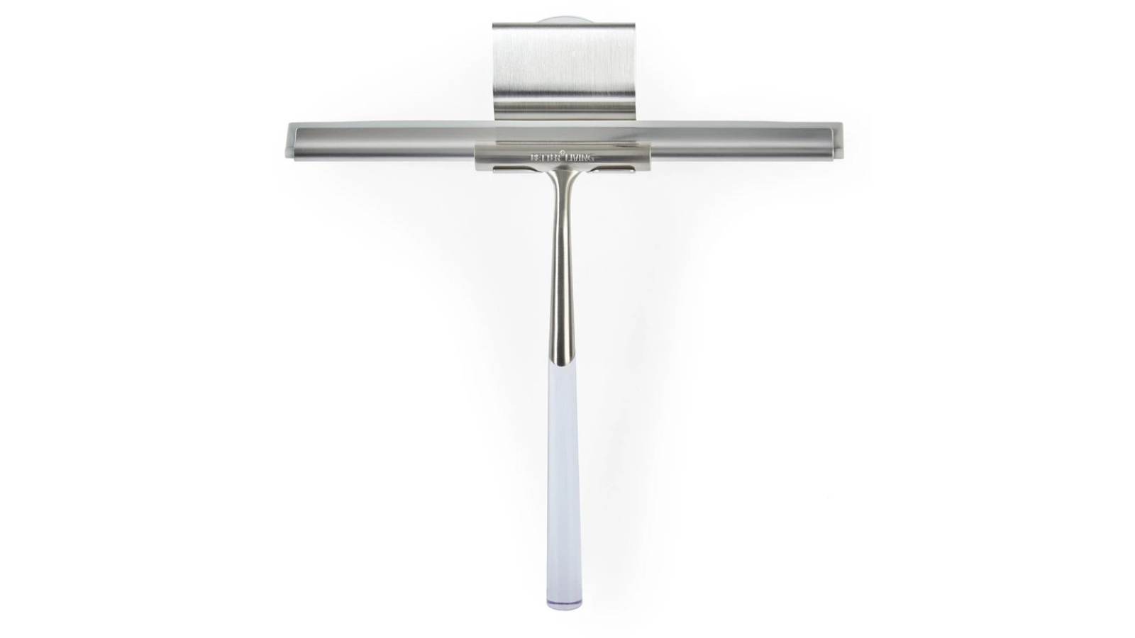 Better Living Linea Shower Squeegee Brushed Nickel | Harvey Norman