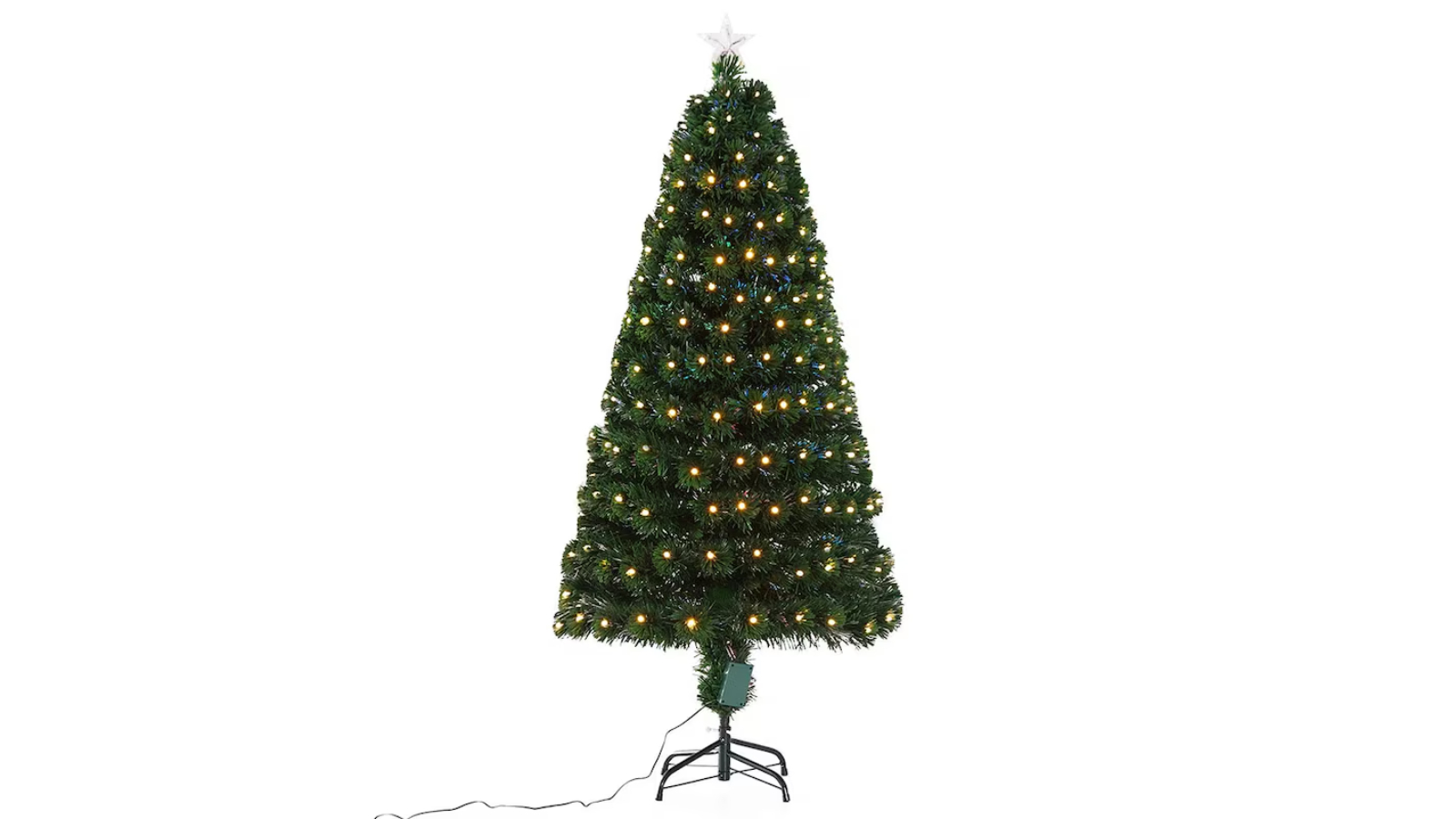 GearZen Artificial Fibre Optic 180cm LED Animated Light Up Christmas ...