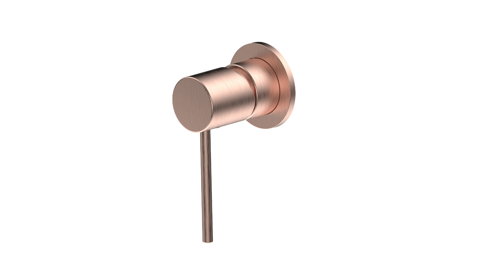 Greens Gisele Shower Mixer Trim Set - Brushed Copper | Harvey Norman