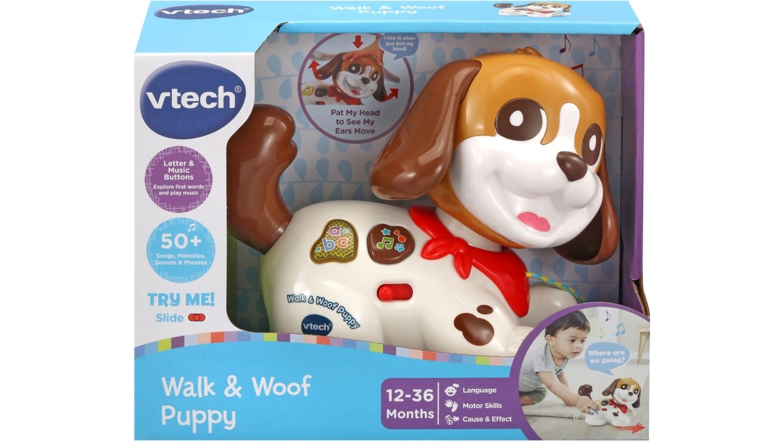 Vtech Walk & Woof Puppy | Harvey Norman