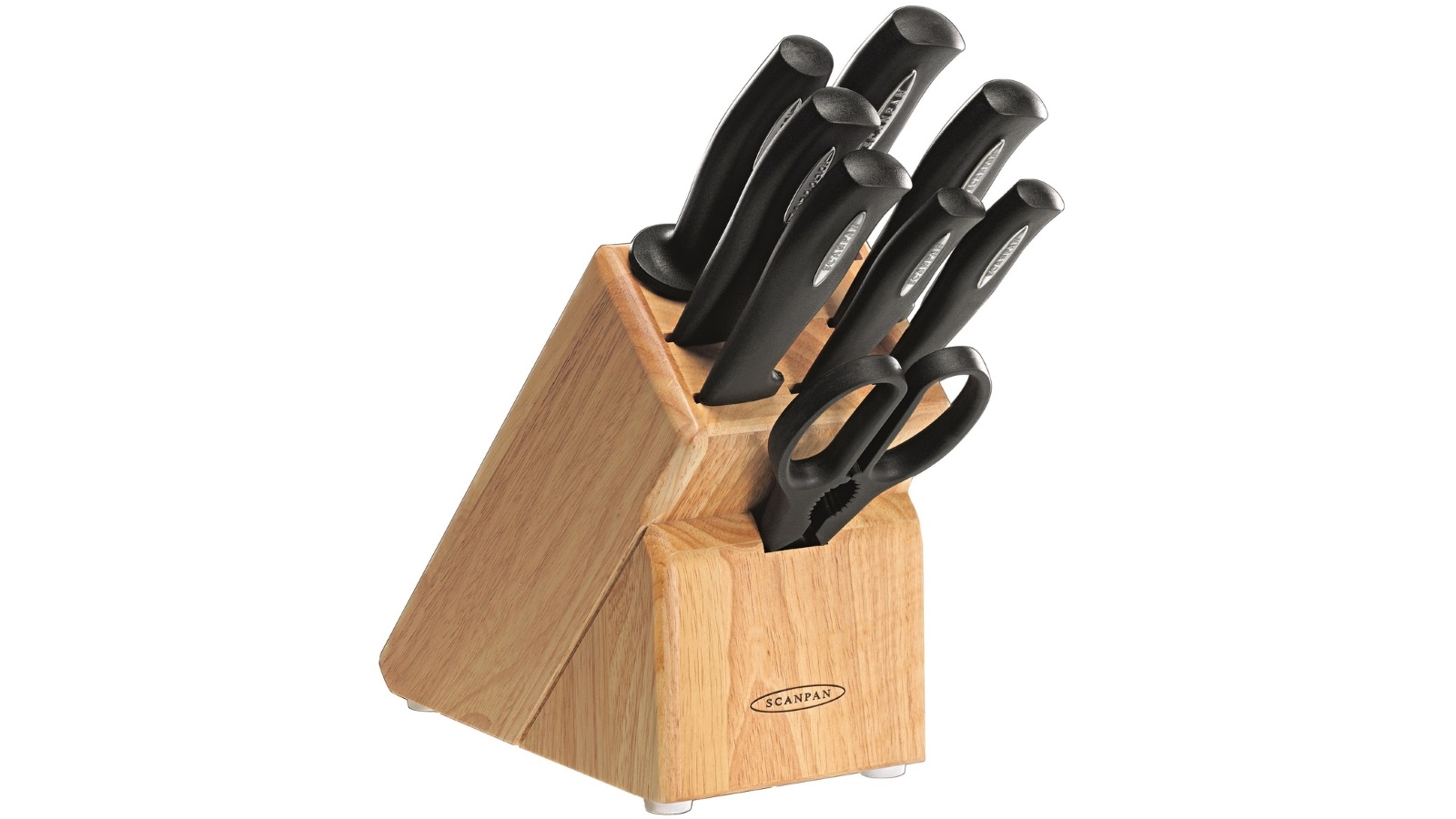 Scanpan Microsharp 9-Piece Knife Block | Harvey Norman