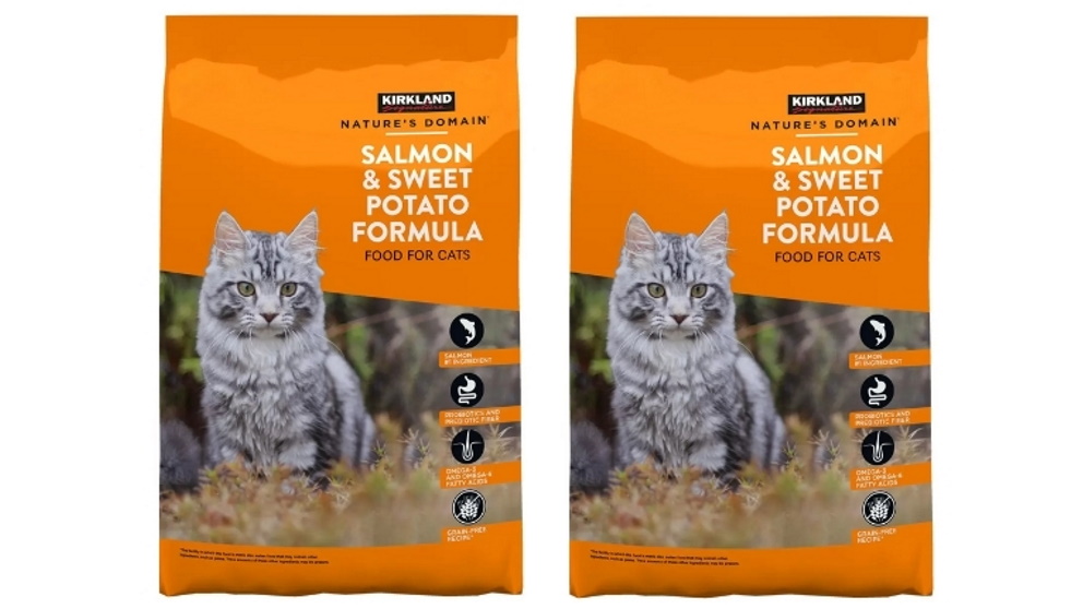 Kirkland Signature Nature's Domain Salmon Sweet Potato 8Kg Cat Food - 2 ...
