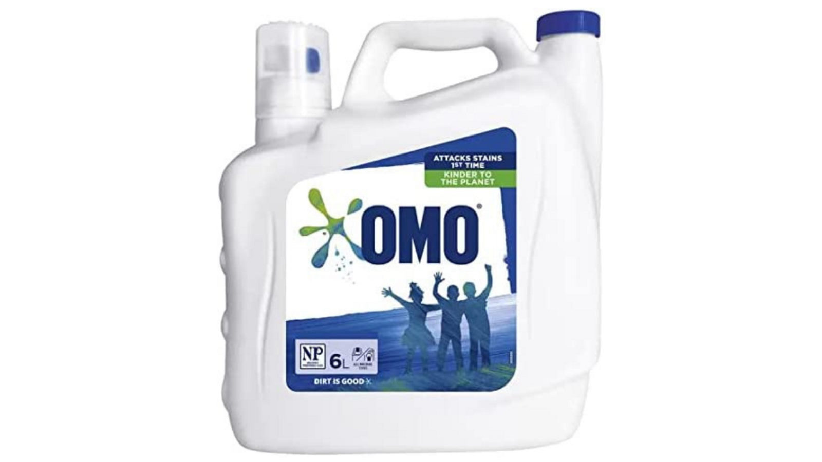 OMO Active Septic-Safe Stain Remover Laundry Washing Liquid Detergent ...