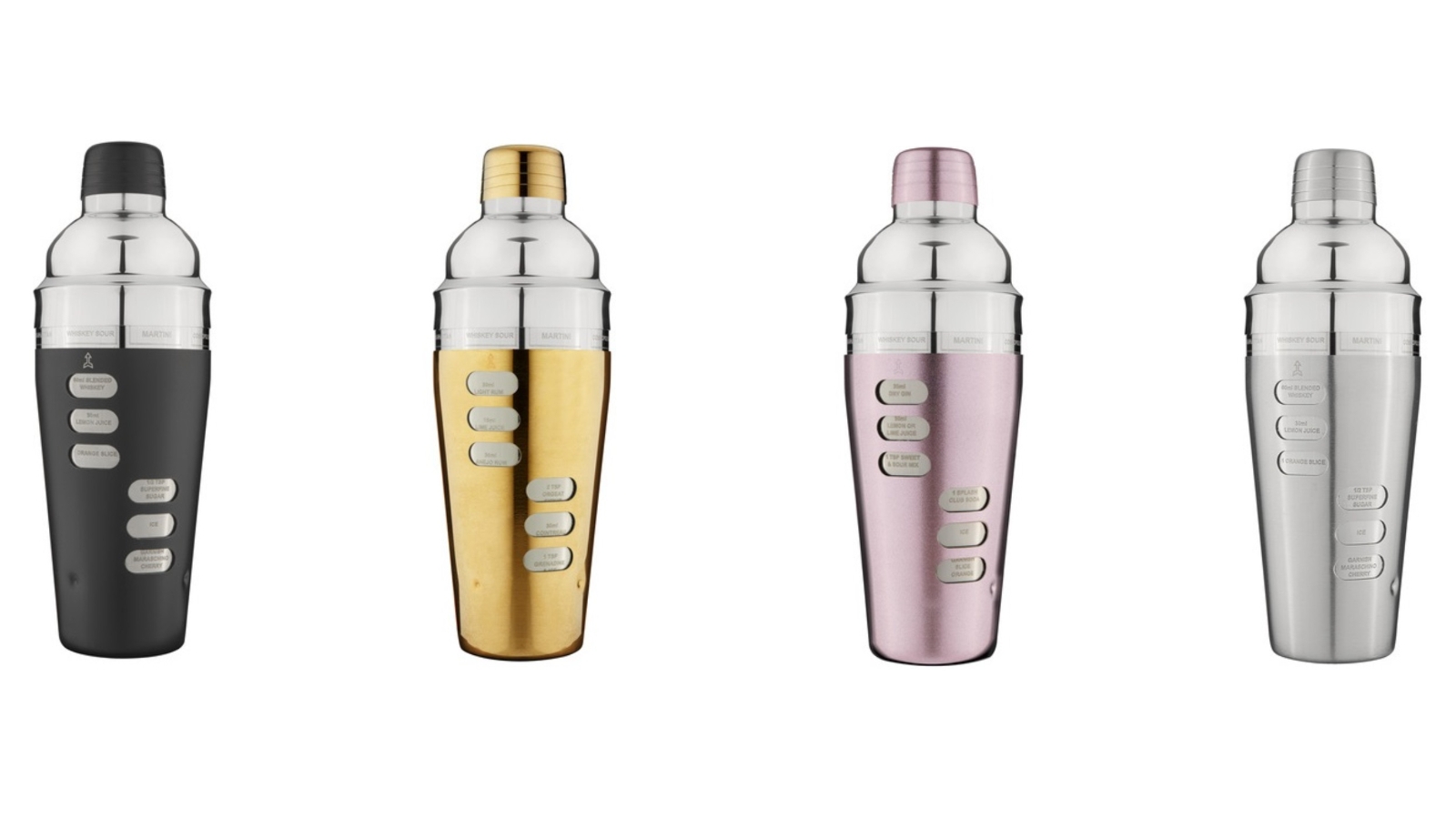 TEMPA Aurora Cocktail Shaker Cup Set | Harvey Norman