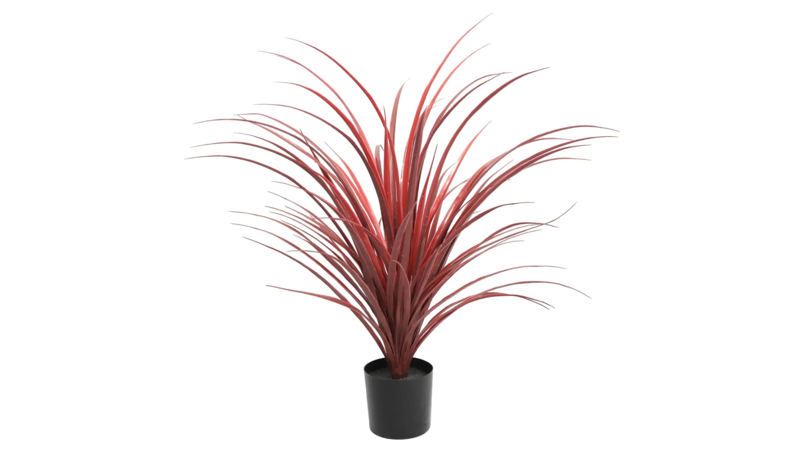 Designer Plants Burgundy Potted Artificial Long Yucca Grass - 75cm ...