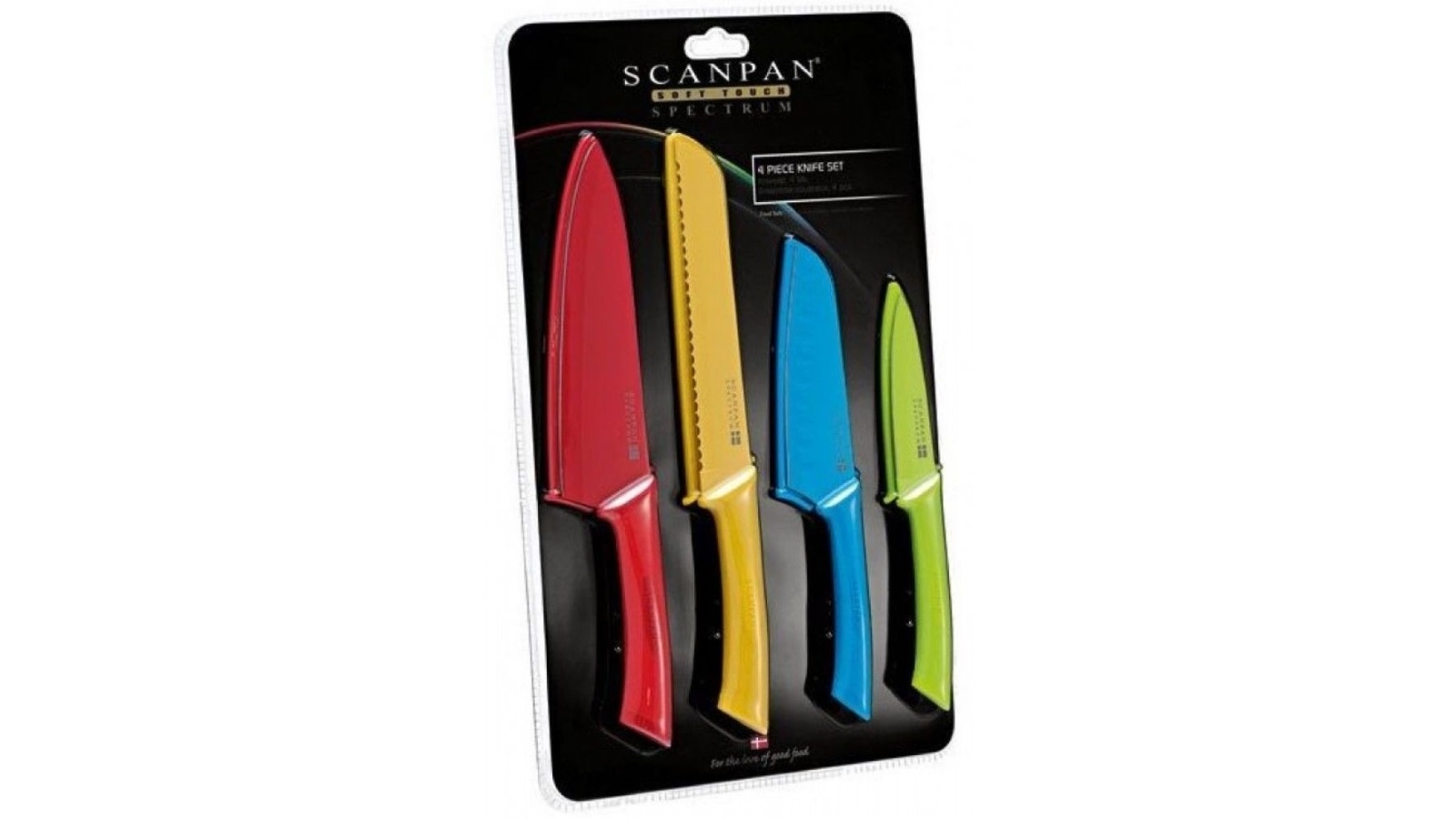Scanpan Spectrum 4-Piece Knife Set | Harvey Norman