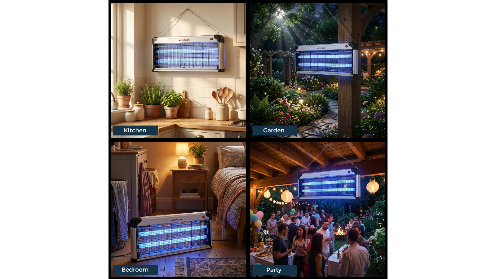 Advwin 3500V Electric Hanging Mosquito Killing Lamp High-Voltage with ...