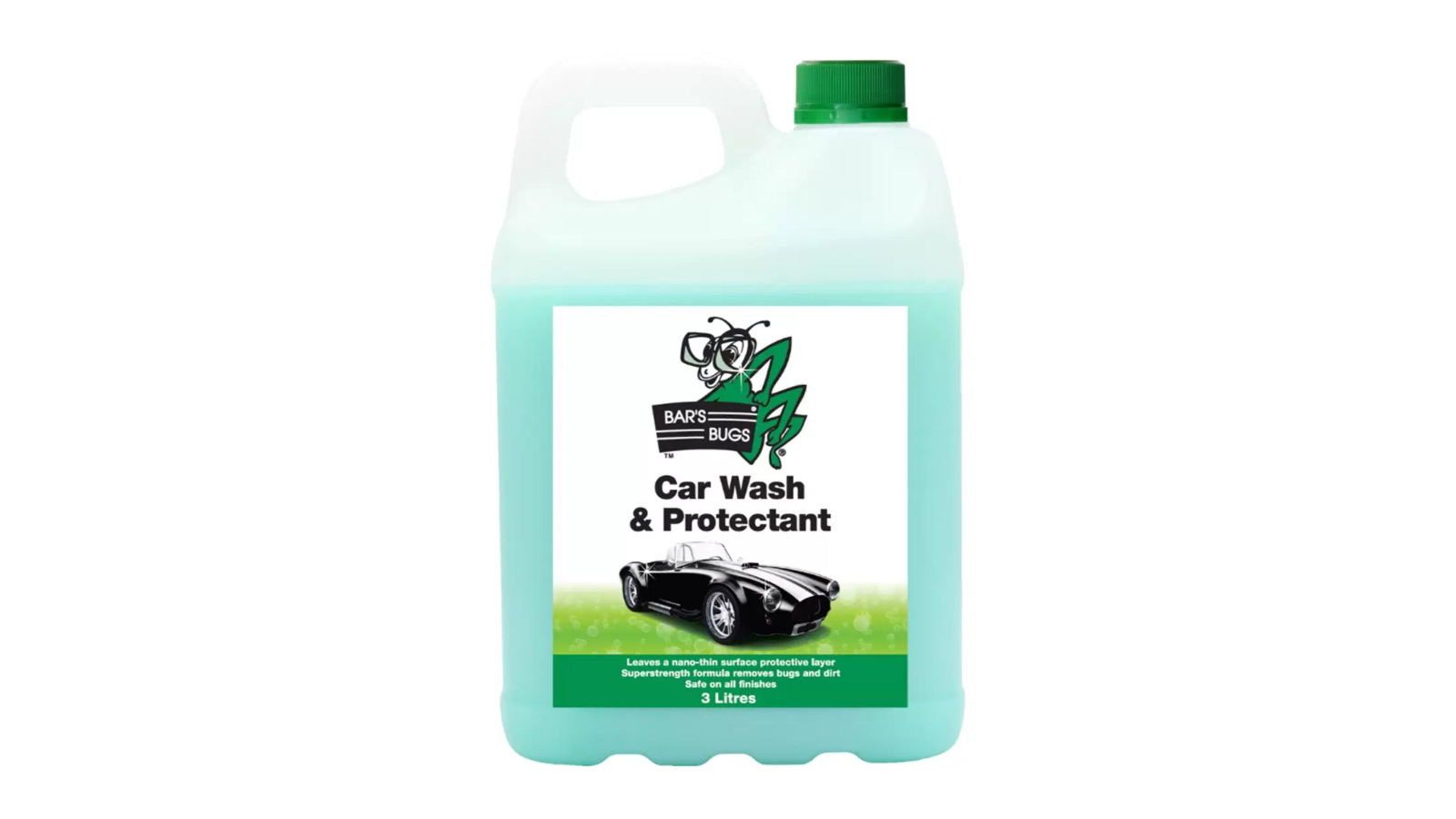 Bar's Bugs 3 Litre Car Wash Detergent and Wax-Free Concentrate Paint ...