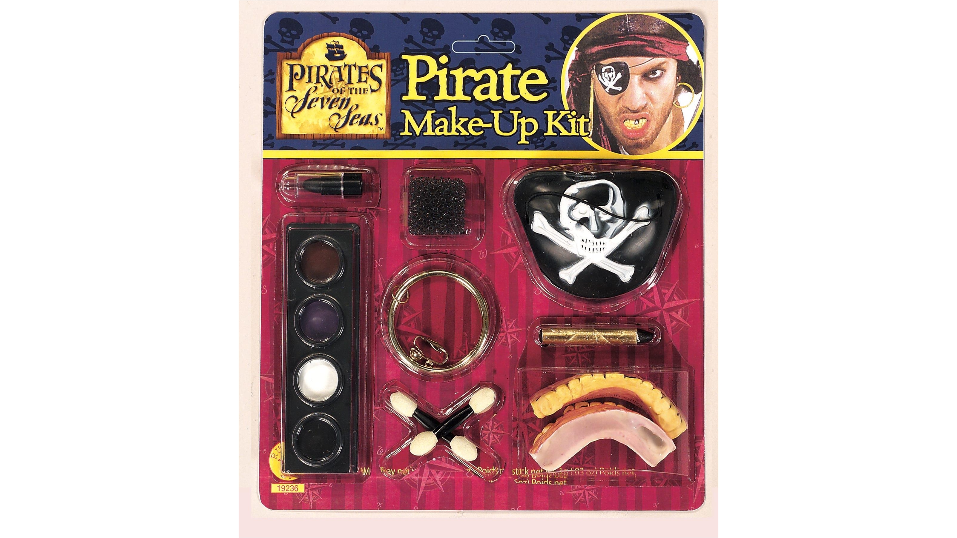 Rubies Caribbean Pirate Make Up Kit | Harvey Norman