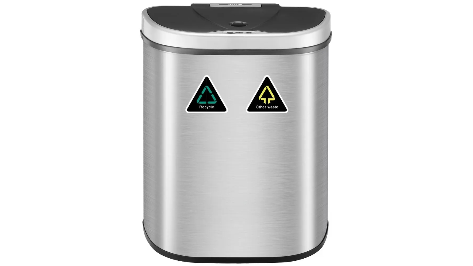 Maxkon 70L Motion Sensor Bin Dual Kitchen Waste Stainless Steel ...