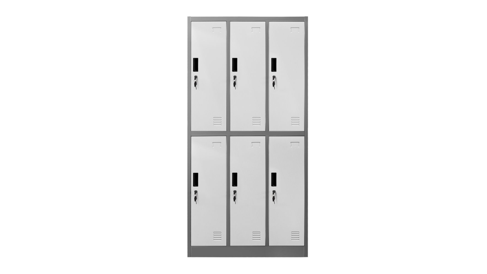 6-Door Steel Cabinet Locker for Home/Office/School/Gym | Harvey Norman