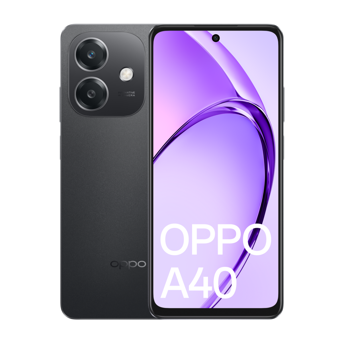 OPPO A40 - Sparkle Black | Harvey Norman