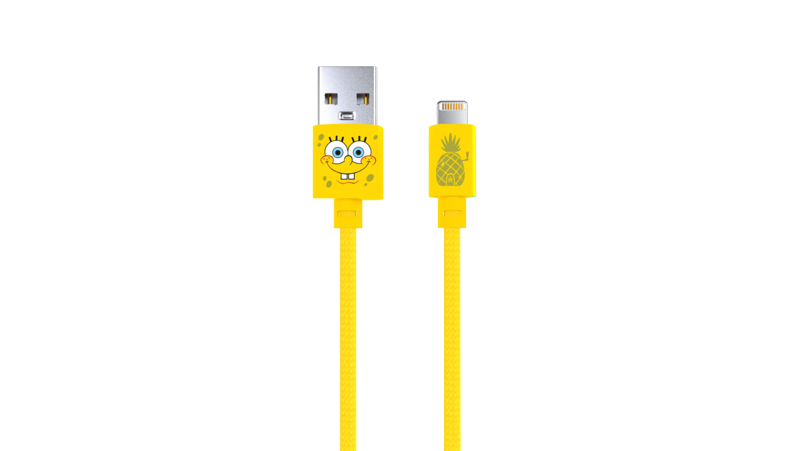 Laser SpongeBob SquarePants Lightning to USB-A Cable | Harvey Norman