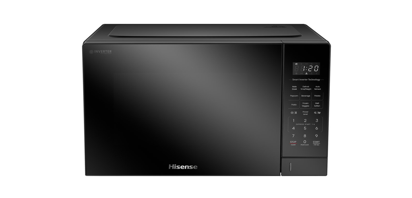 Hisense 34L Smart Cooking Inverter Microwave Oven – Black Mirror ...