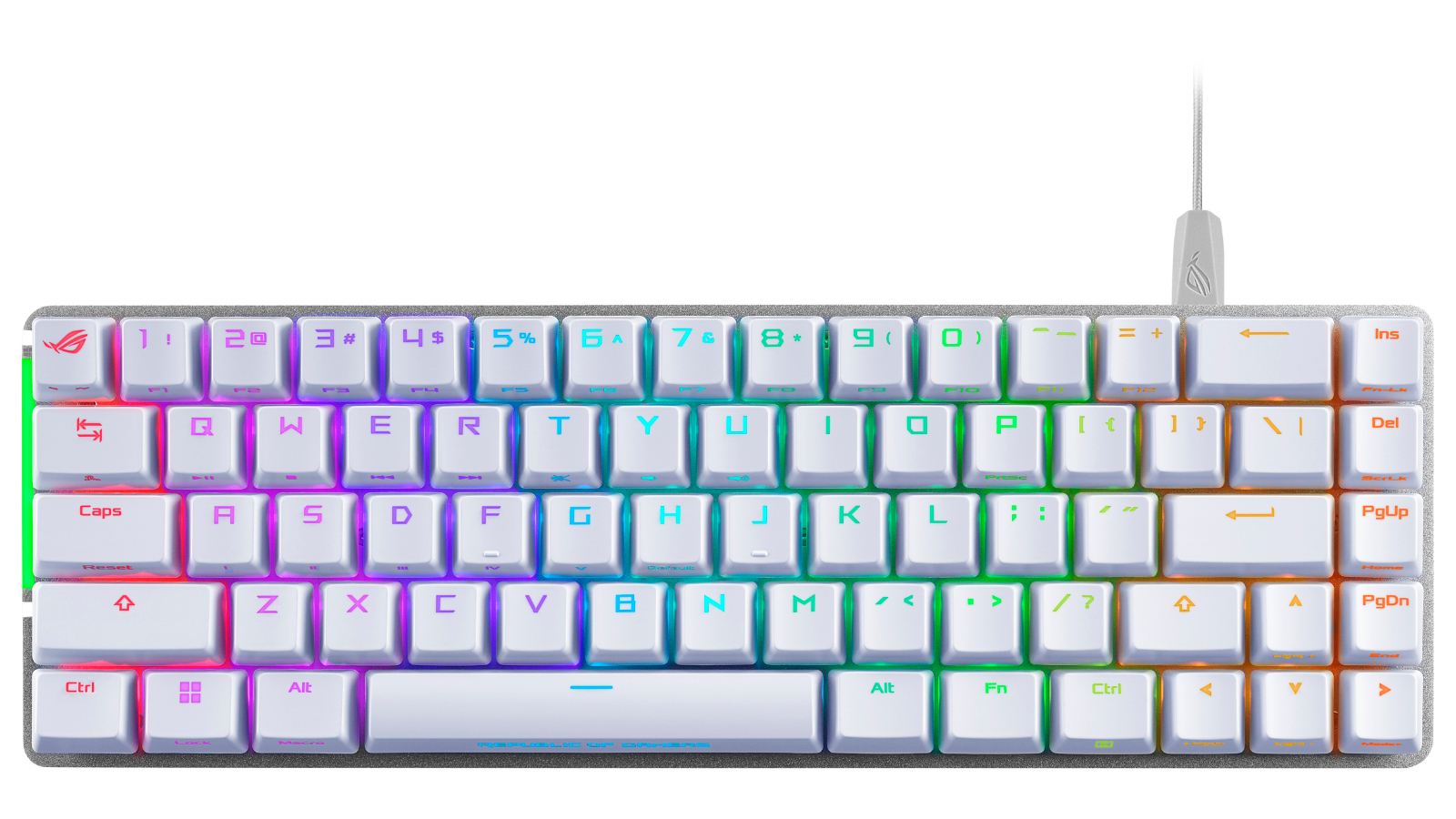 ROG Falchion Ace White Gaming Keyboard | Harvey Norman