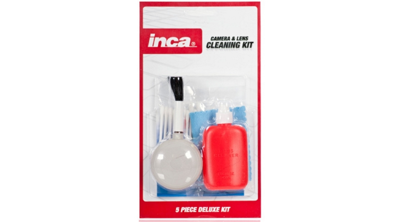 Inca 5 Piece Deluxe Camera Cleaning Kit | Harvey Norman