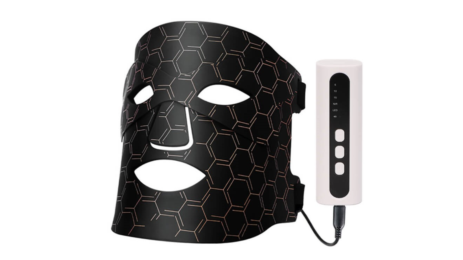 Lescolton 8 Colour 145 LEDs Skin Light Therapy Silicone Face Mask ...