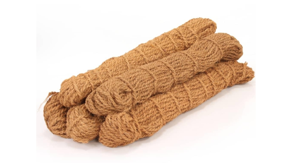 vidaXL 8-10mm Coir Rope - 500 Metre | Harvey Norman