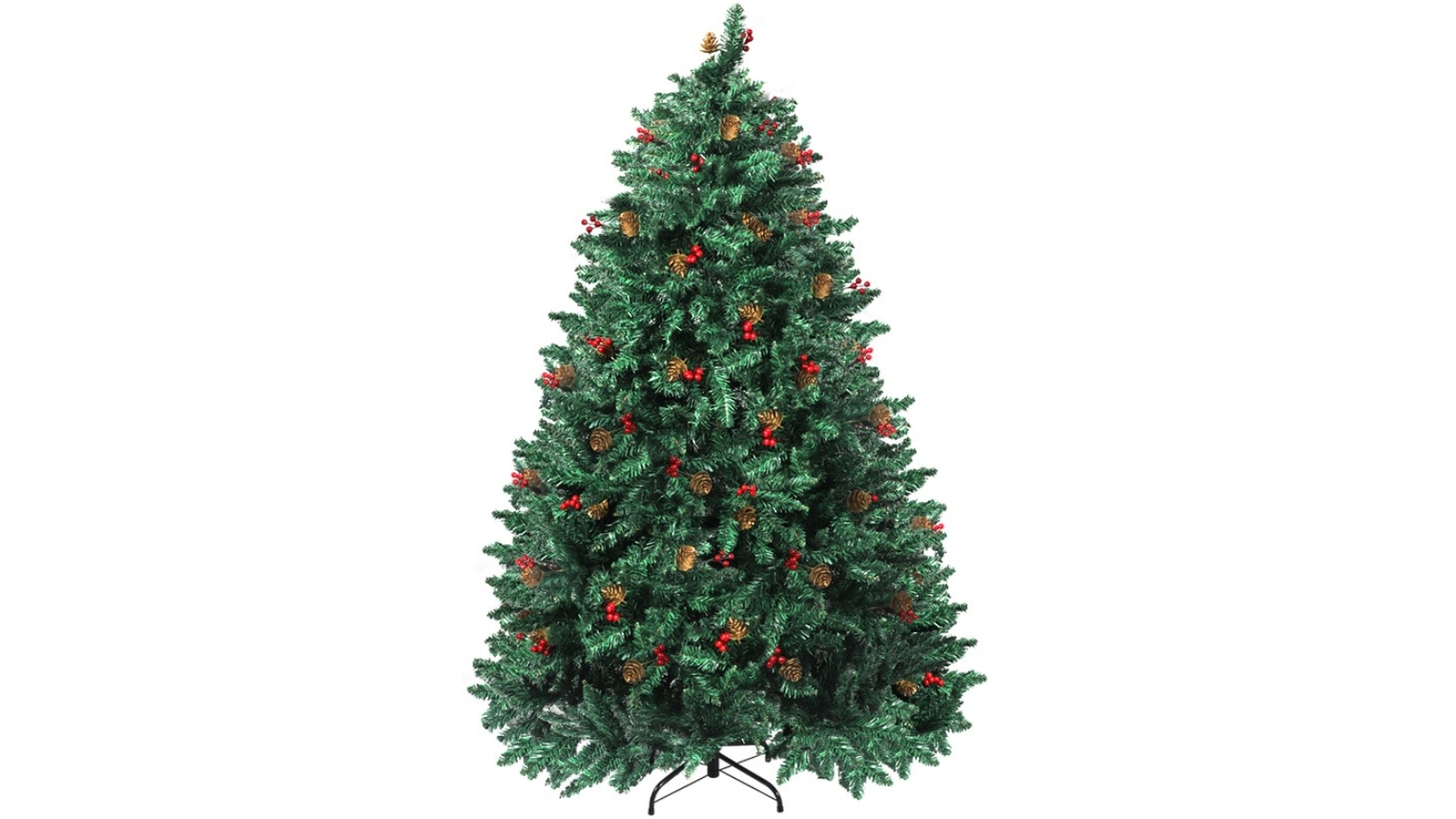 Santaco Christmas Tree Pinecone Decorated | Harvey Norman