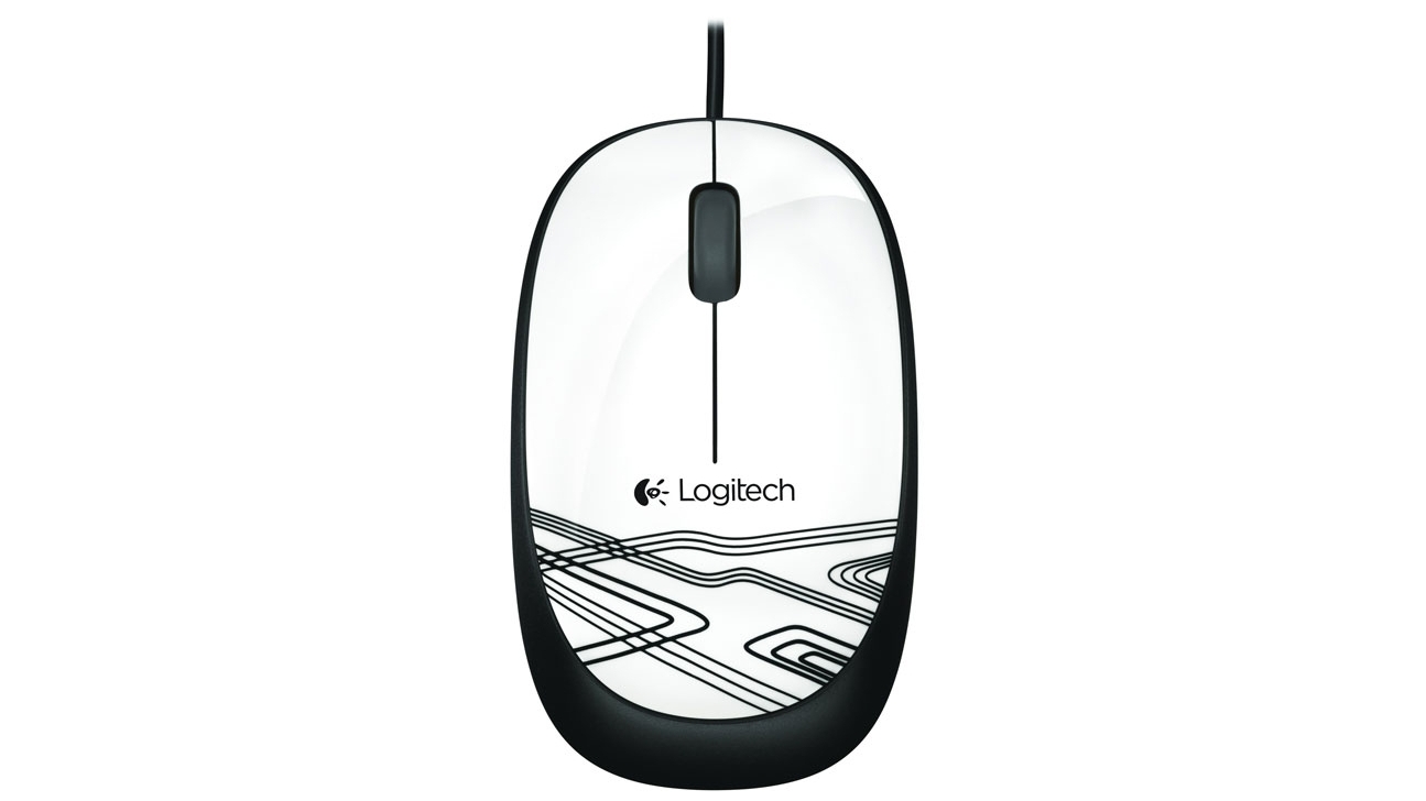 Logitech M105 Corded Optical Mouse - White | Harvey Norman