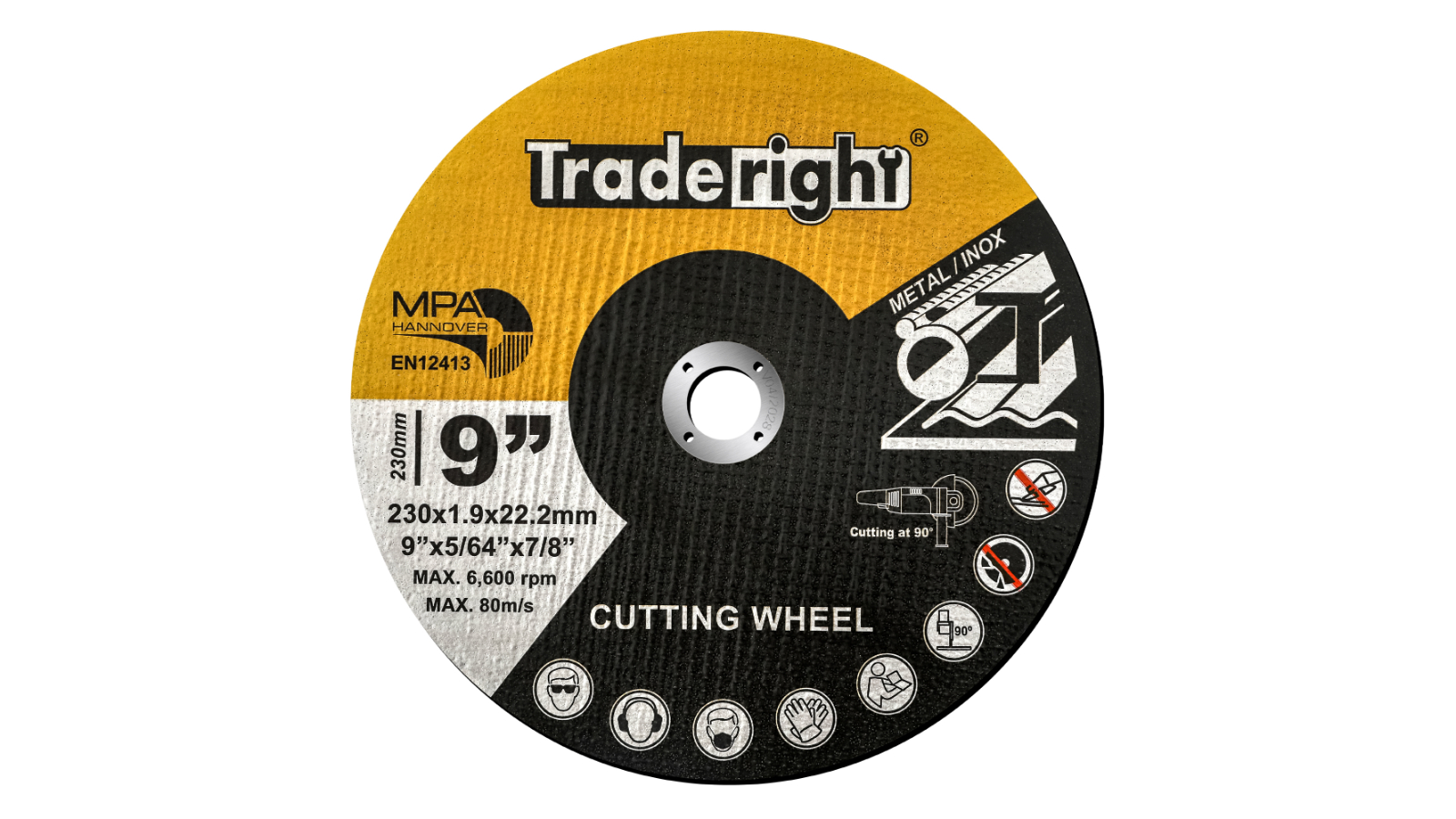 Traderight 50 Piece Premium Ultra-Thin Design Cutting Disc | Harvey Norman