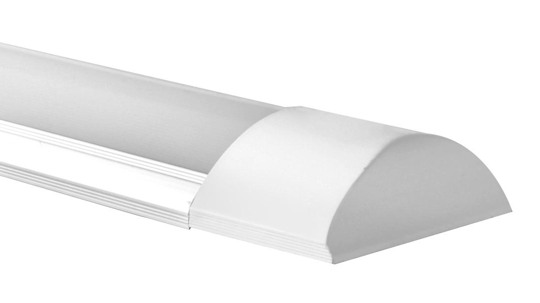 Emitto 10 Piece 4ft LED Slim Ceiling Batten Light 6500K Daylight - Cool ...