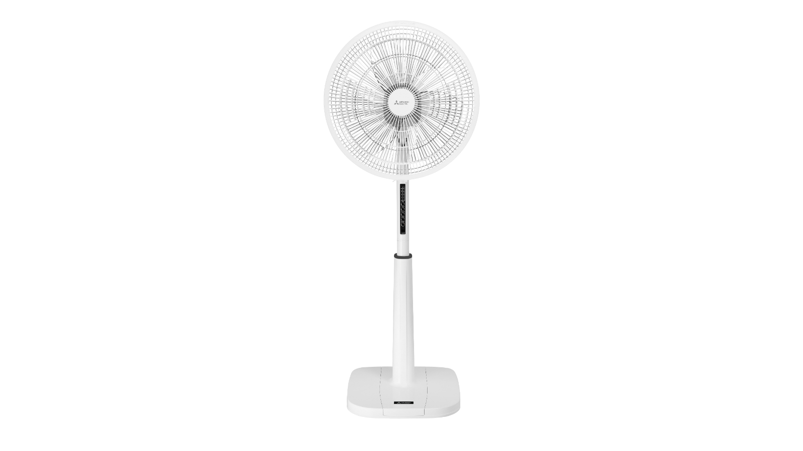 Mitsubishi 40cm Pedestal Fan - White | Harvey Norman