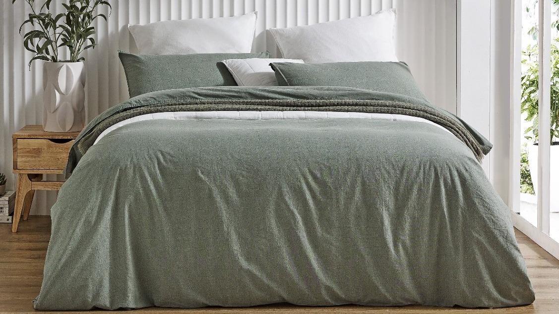 L'Avenue Max Forest Quilt Cover Set - King | Harvey Norman