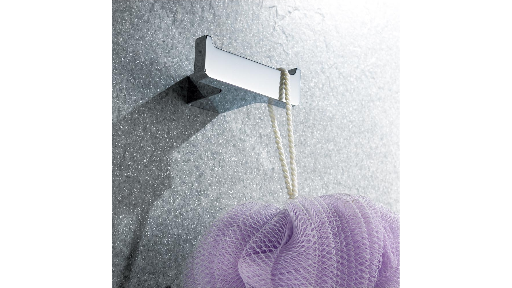 Arcisan Zara Chrome Double Robe Hook | Harvey Norman