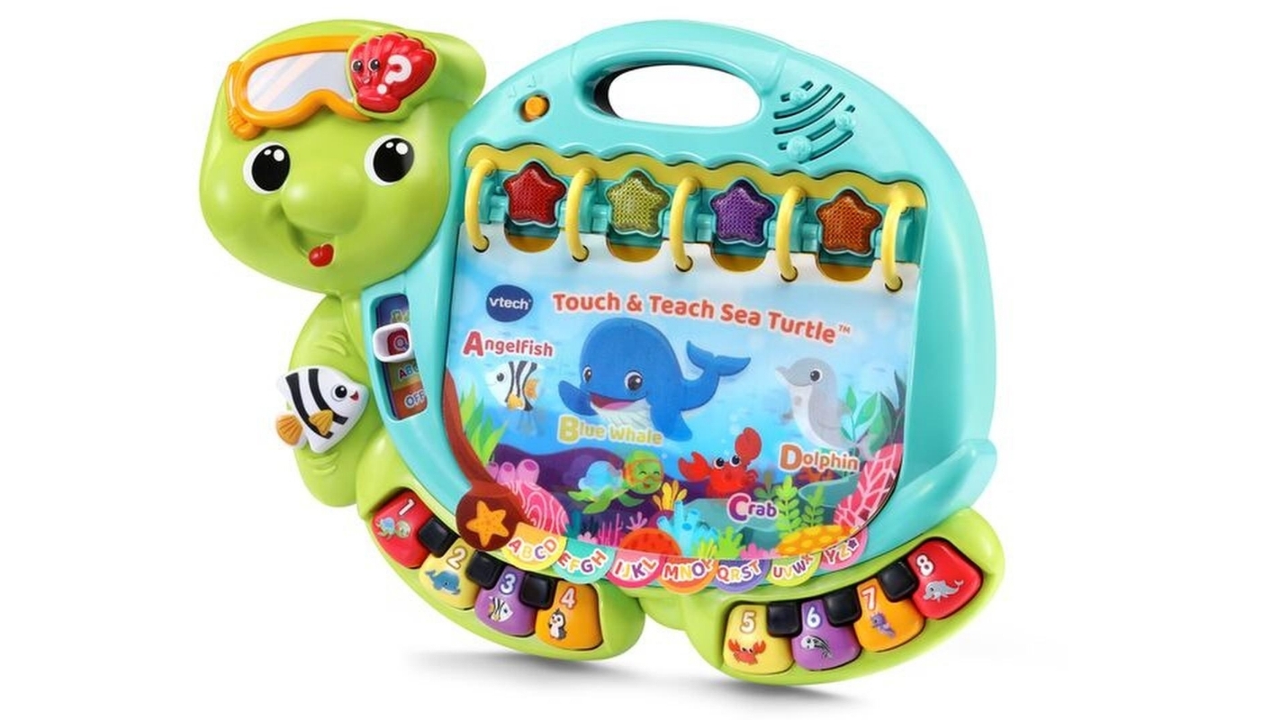 VTech Tn80-533436 Touch and Teach Sea Turtle | Harvey Norman