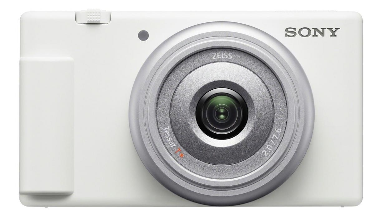 Sony ZV-1F Vlogging Camera - White | Harvey Norman
