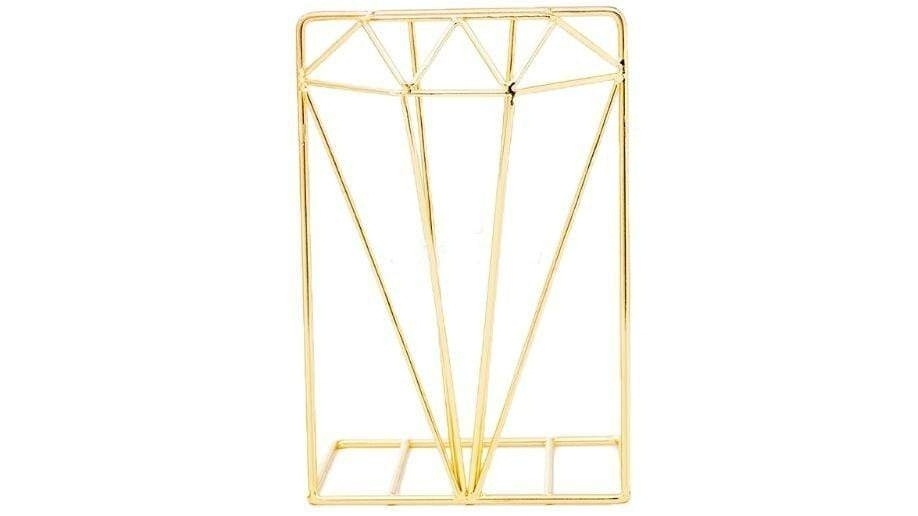 HOD Nordic Book Stand - Gold | Harvey Norman