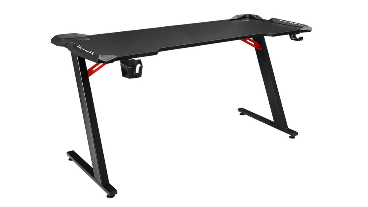 Artiss RGB Light Gaming Computer Desk | Harvey Norman