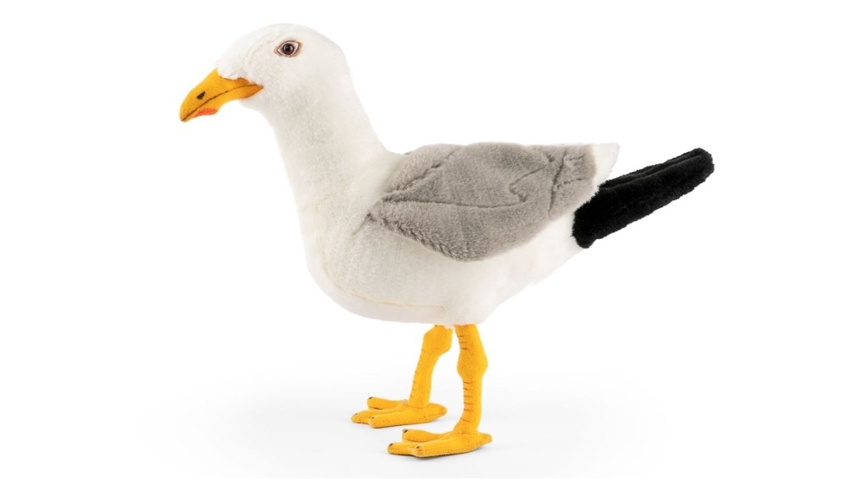 Living Nature Herring Gull Plush Toy | Harvey Norman