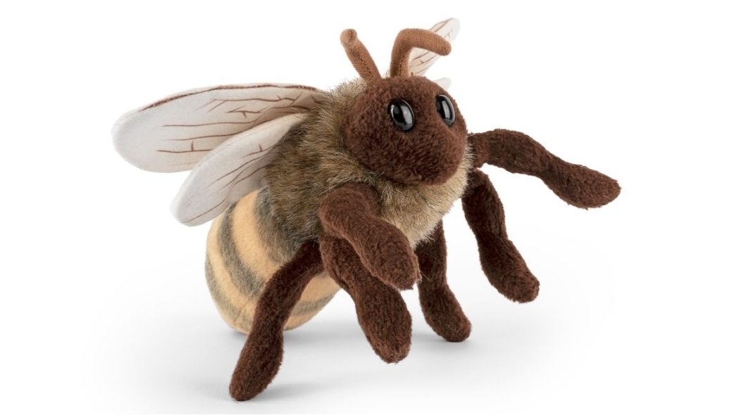 Living Nature European Honey Bee Plush Toy | Harvey Norman